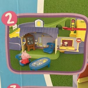 Hasbro | Toys | Peppa Pig All Around Peppas Town Set With Adjustable ...